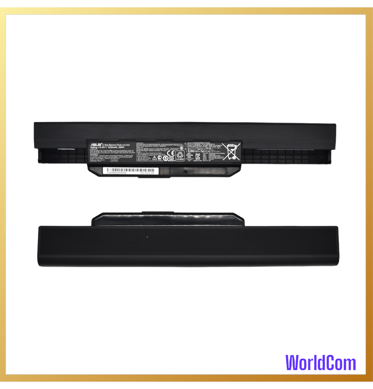 Оригінальна батарея Asus A42-K53 5200mAh K53B K53JC K43SE K43SJ K43SR ...