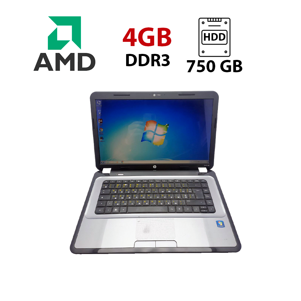 Ноутбук HP Pavilion g6-1000/ 15.6" (1366x768)/ AMD A4-3300M/ 4 GB RAM ...