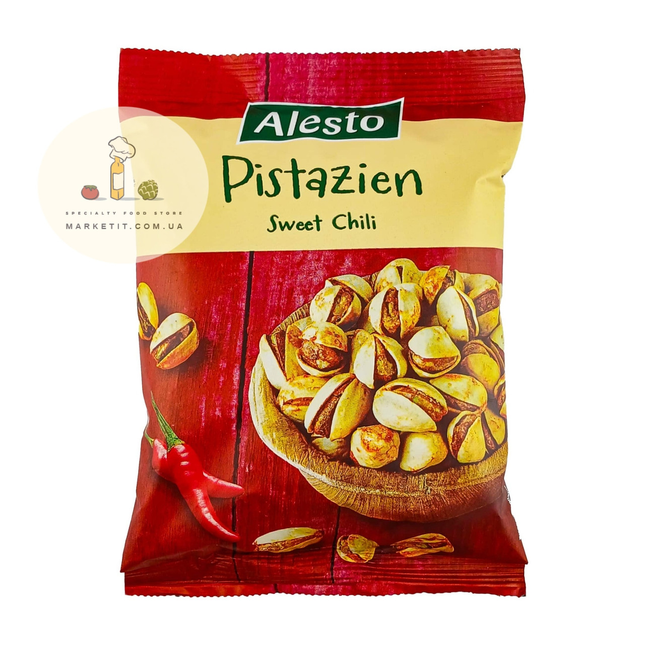 Фисташки Alesto Pistazien Sweet Chili, с перцем чили 250 г. | Купить ...