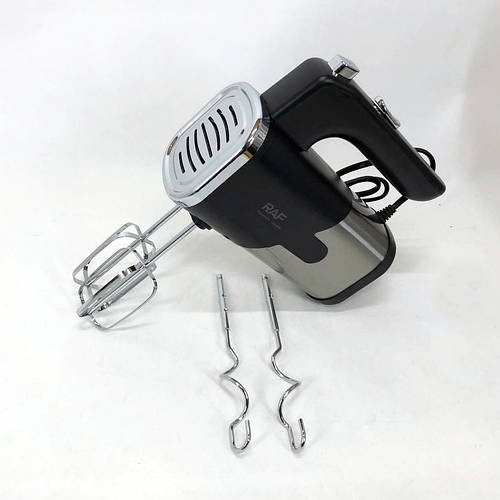 Миксер ручной на кухню RAF R-6630 5 скоростей 2 насадки 300W ...