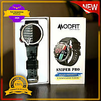 Розумний годинник Тактичний Modfit Sniper Pro Black, протиударні, пило-вологозахист, Анти-втрата ...