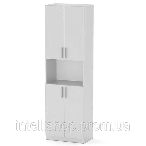 Шкаф книжный Компанит КШ 6 60х37х195 см Нимфея альба Io код 2655976 цена 4081 ₴ купить на