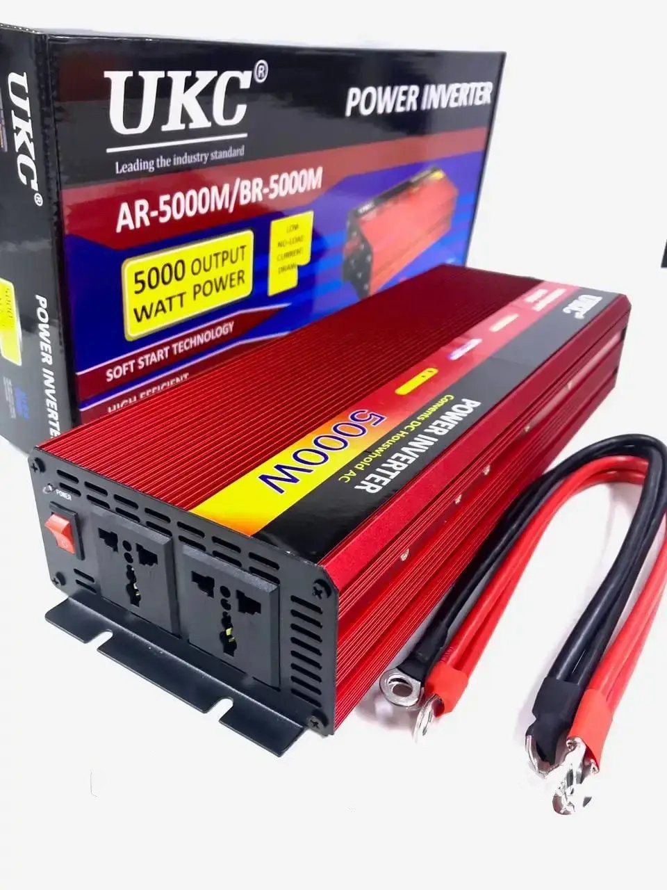 Перетворювач автомобільний інвертор UKC 5000 Ватів 12V-220V AR-5000, ціна: 4798 ₴, купити на Prom.ua