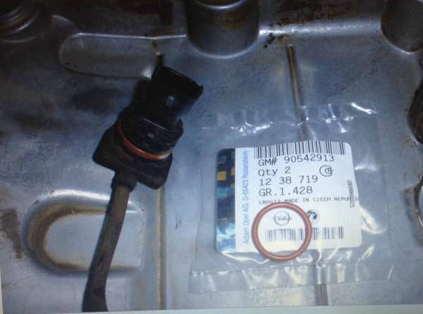 Ущільнювальне кільце датчика мінімального рівня оливи GM 90542913 OPEL ...