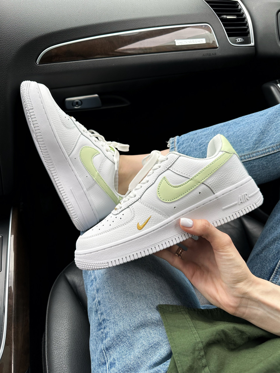 Nike Air Force. Air Force 1 swoosh lime light 36 m sale (ID#2264320774 ...