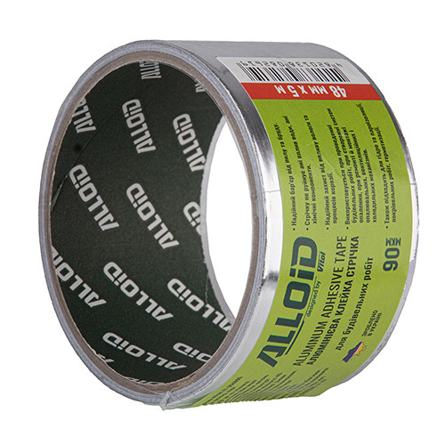 Alloid. Скотч алюминиевый 48мм х 5м, 90мкм (АT-904805) (ID#2264516744 ...