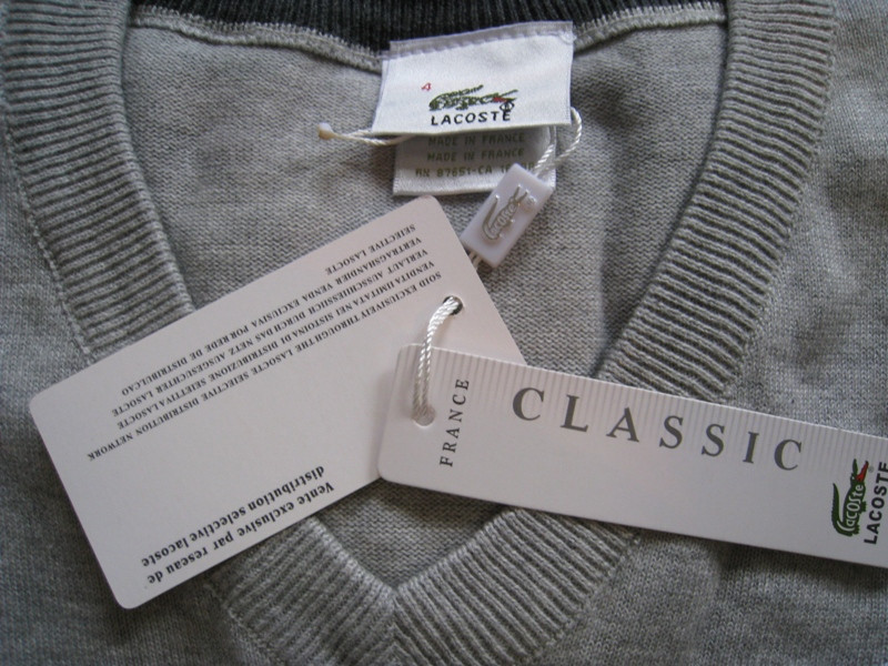 Lacoste original Мужской свитер пуловер джемпер лакост лакоста лакосте ...