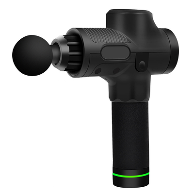 Портативный ручной массажер пистолет Fascial Gun MDHL-8121 Серый ...