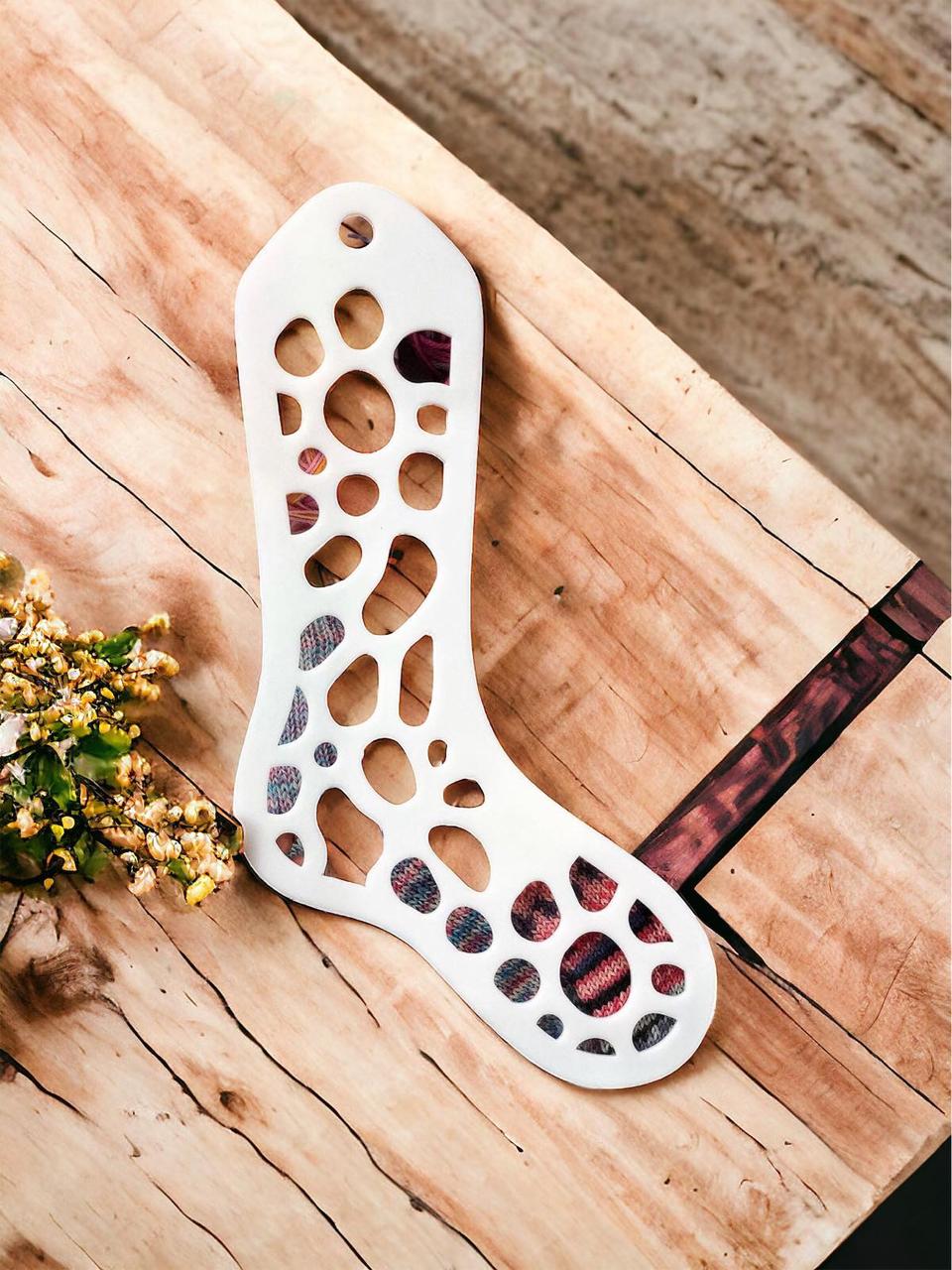 Блокатор тримач форми для вязання шкарпеток акрил розмір 43 44 1 шт продаж ціна у Одесі