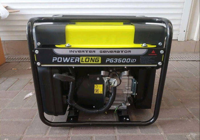 Інверторний генератор POWERLONG PG3500ID (3,5кВт) Бензиновий генератор ...
