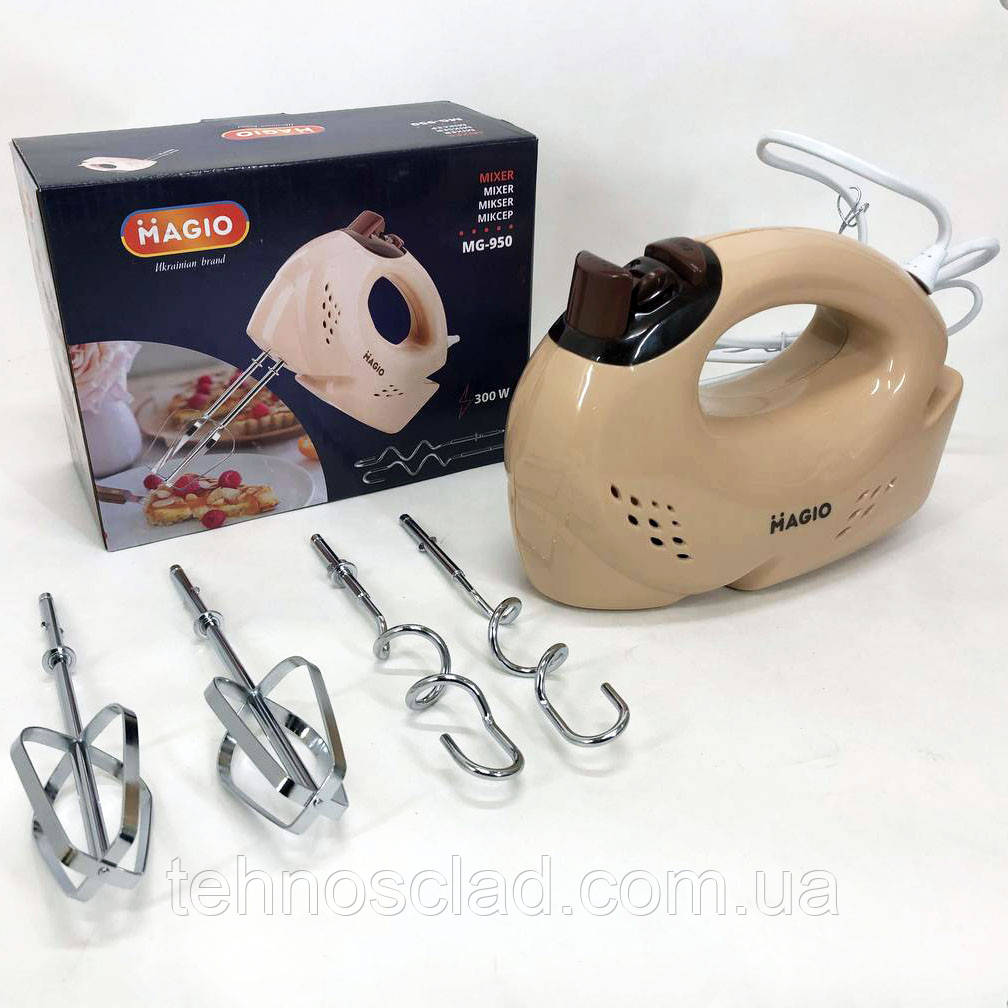Міксер MAGIO MG-950, двовіночковий міксер, гарний міксер, найкращий ручний міксер, ручний міксер ...