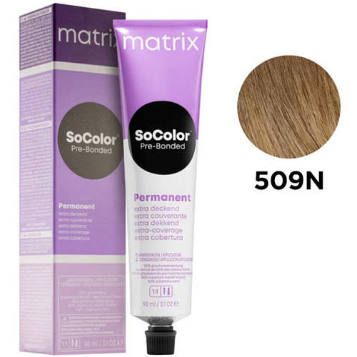 Крем-фарба для сивого волосся Matrix Socolor Beauty 509N - Натуральний ...