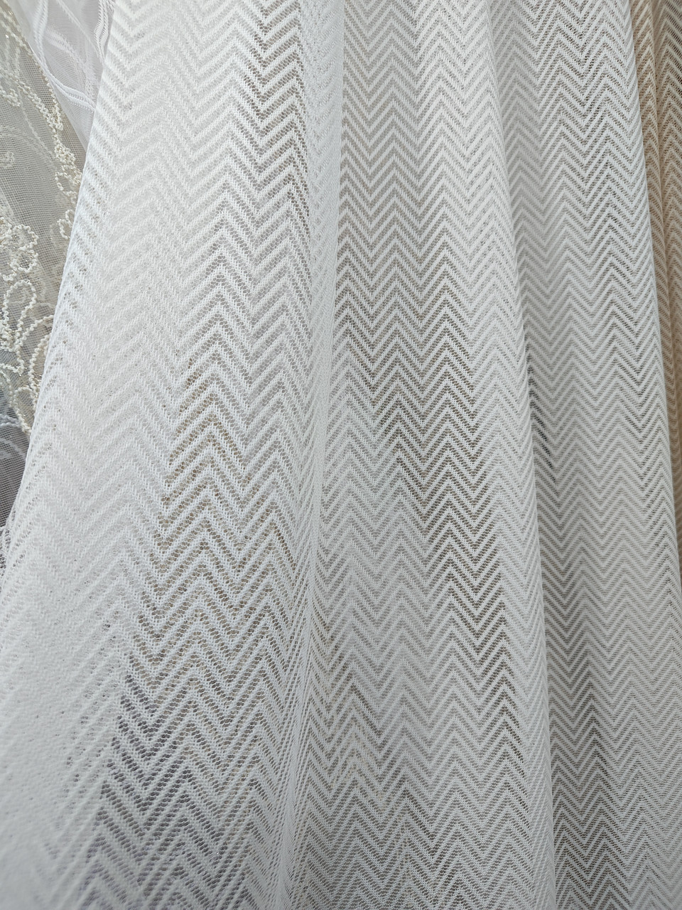 Тюль жакард білий купити за найкращою ціною в Хмельницькому від компанії Textile Plus