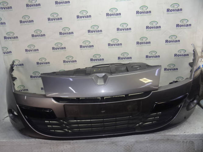 Бампер передний (TEGNE) Renault MEGANE 3 2009-2013 (Рено Меган 3 ...