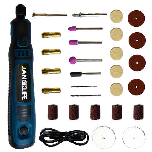 Бормашинка, гравер Jangk Life з насадками, ціна: 590 ₴, купити на Prom.ua