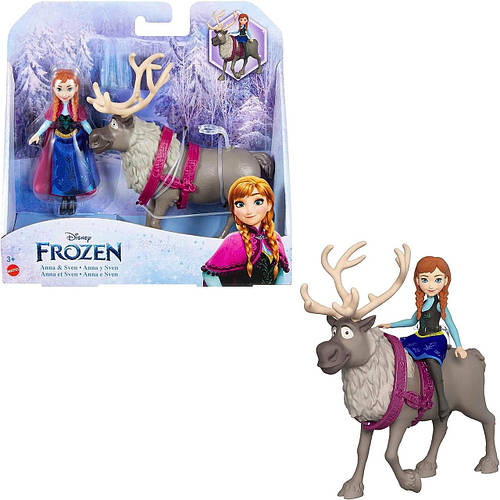 Mattel Disney Frozen Anna Sven Reindeer Лялька Анна Ельза Свен (ID ...