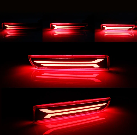 Mitsubishi Lancer Evo X Outlander Червоні LED відбивачі заднього ...