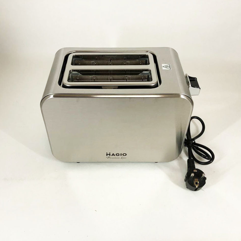 Тостер Magio MG-284, тостер для 2 гренок, электрический горизонтальный тостер, DL-589 ...