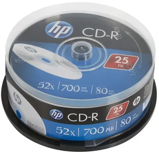 Диск HP CD-R 69311/CRE00015-3 25 шт 700 MB, цена: 315 ₴, купить на Prom.ua