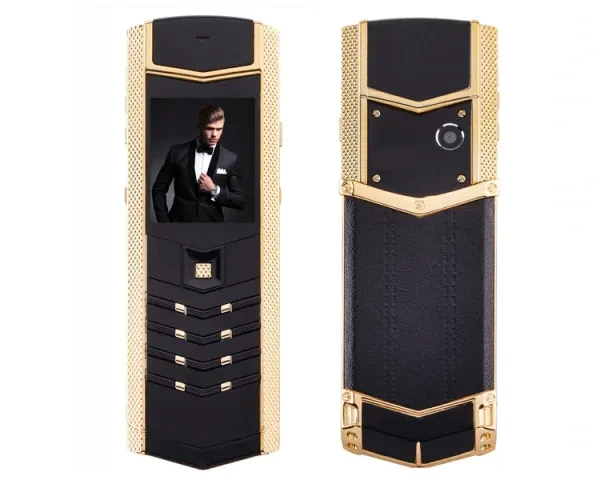 Кнопочный телефон H-Mobile V1 (Hope V1) Black Gold Vertu design (ID ...
