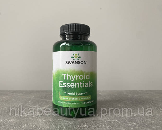 Swanson Thyroid Essentials Підтримка щитовидної залози, 90капсул (ID#2269226231), ціна: 543.90 ...