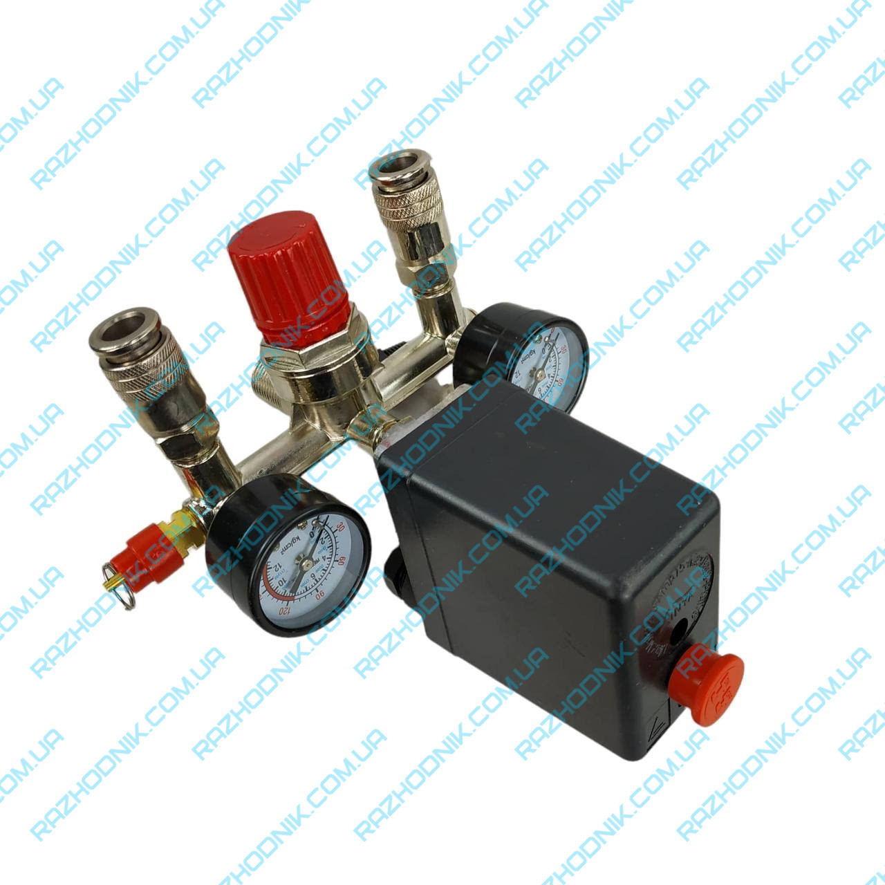 Автоматика, прессостат для компрессора Intertool,Минск в сборе 220В (ID ...