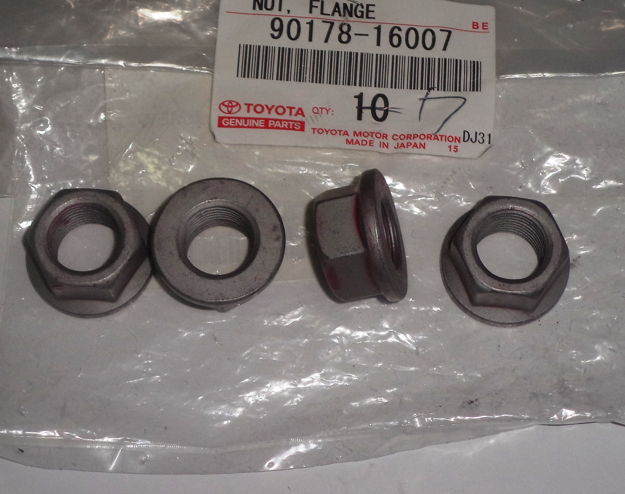 Оригинальная гайка болта эксцентрикового 90178-16007 LAND CRUISER PRADO ...