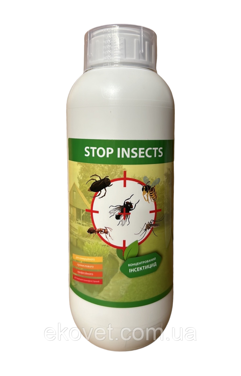 Купити Інсектицид STOP INSECTS у Білій Церкві від компанії "ТОВ "ЕКО-ВЕТ"- засоби ...