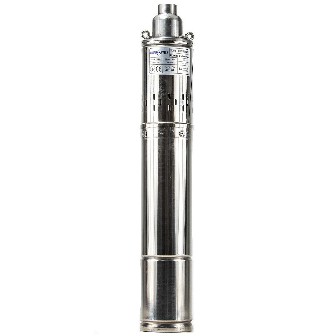 Насос глубинный погружной шнековый для скважин 750 Вт GRANDWATER 4S QGD ...