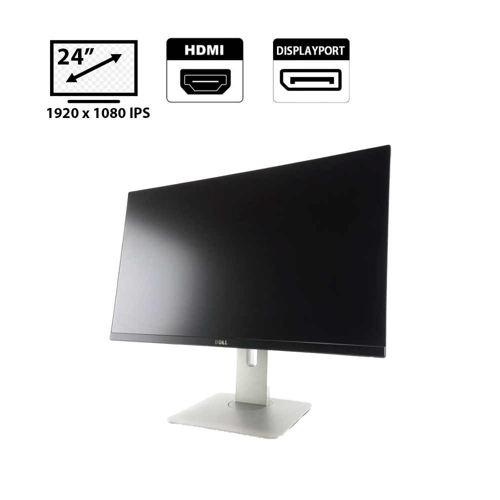 Монитор Dell UltraSharp U2414H / 24" (1920х1080) IPS WLED / HDMI, DP ...