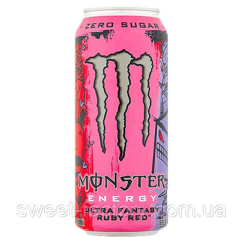 Энергетик Monster Energy Ultra Fantasy Ruby Red Zero Sugar 500ml (ID ...