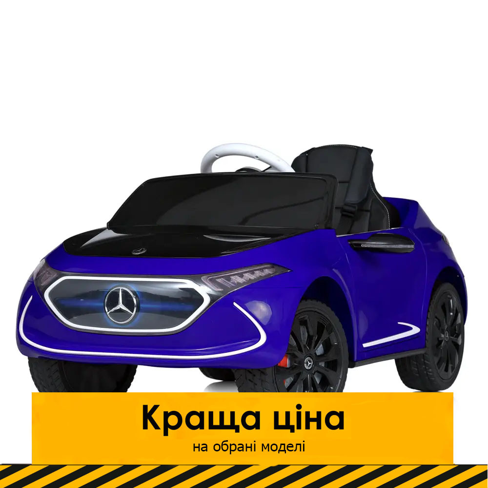 Электромобиль Mercedes Benz детский (2 мотора 45W, 12V9AH, музыка, свет ...