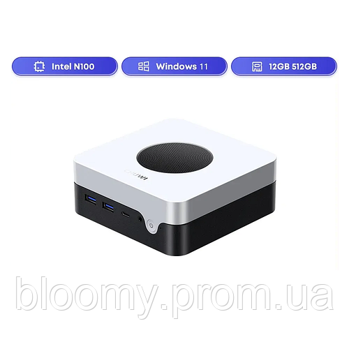 Міні ПК Chuwi LarkBox X mini PC NUC Intel N100 12/512Gb SSD Wi-Fi 6 4К ...
