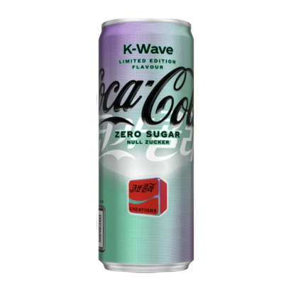 Напиток Coca-Cola K-Wave Zero Sugar Limited Edition 250ml (ID ...