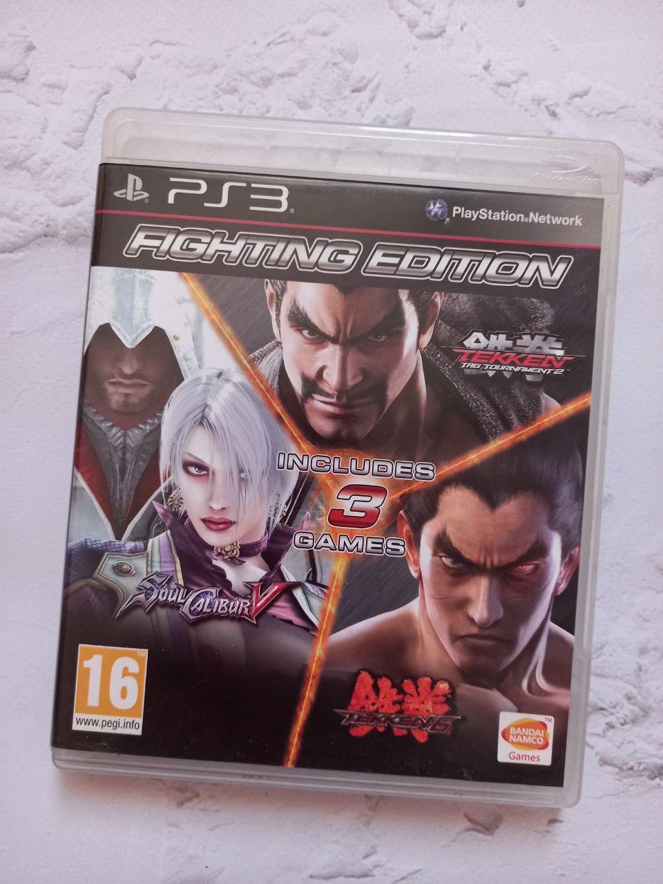 Игры Playstation 3 на 1 диске Soul Calibur 5, Tekken Tag Tournament 2 ...