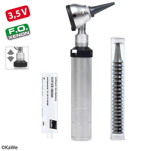 Отоскоп фіброоптичний KAWE ЄВРОЛАЙТ FO30 3,5 В (ID#2274835515), ціна: 13010 ₴, купити на Prom.ua