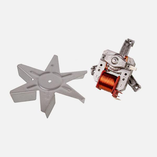 Двигун вентилятора конвекції + крильчатка для духовки Indesit C00078421 ...