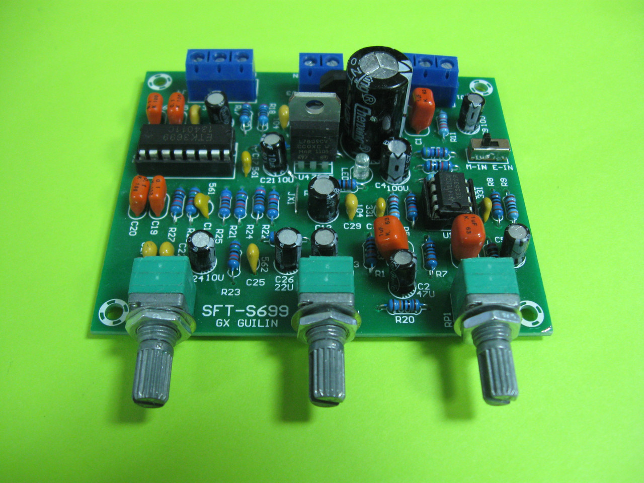 Заказать Ревербератор ETK3699 на L7805CV+NE5532P SFT-S699 с доставкой ...