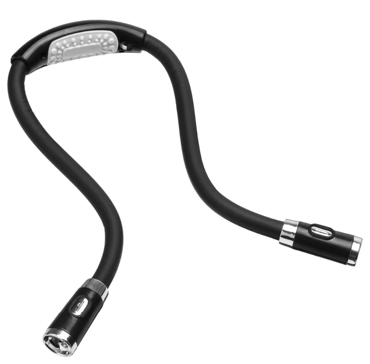 Гнучкий ліхтарик на шию світильник лампи для читання книг вязання підсвічування Id