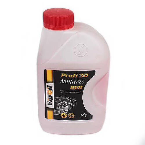 Антифриз 1L VIPOIL PROFI красный Great Wall Voleex C30 Грейт Вол Волекс ...