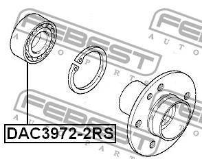 Подшипник колесный FORD FIESTA / BMW 3 (E36) / BMW Z3 (E36) 1981-2014 г ...