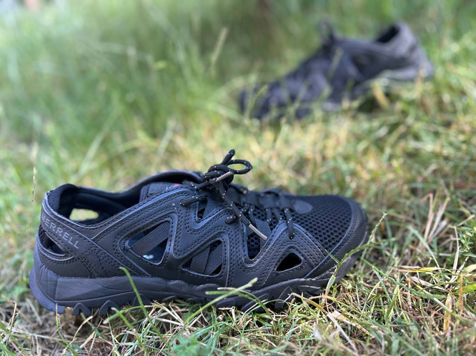 Кроссовки Merrell мужские летние из натуральной кожи повседневные ...