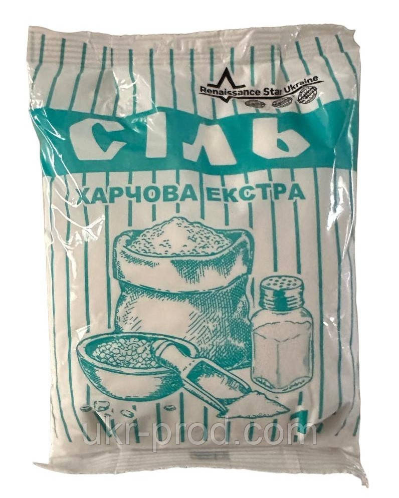 Соль пищевая экстра 1кг ( заказ кратен 25шт) (ID#1945727060), цена: 12 ...