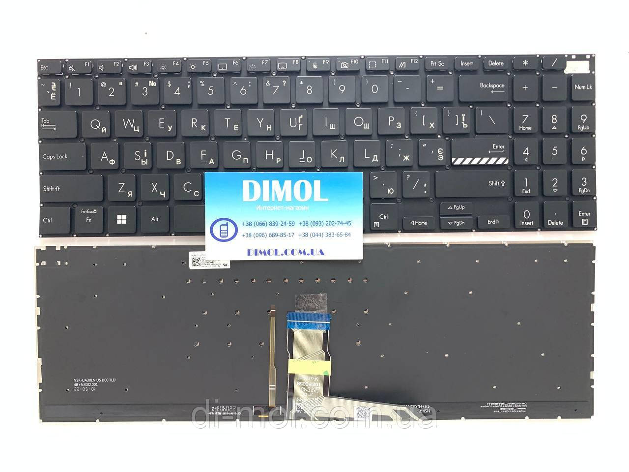 Оригінальна клавіатура для ноутбука Asus Vivobook Pro M3500, M3500Q ...