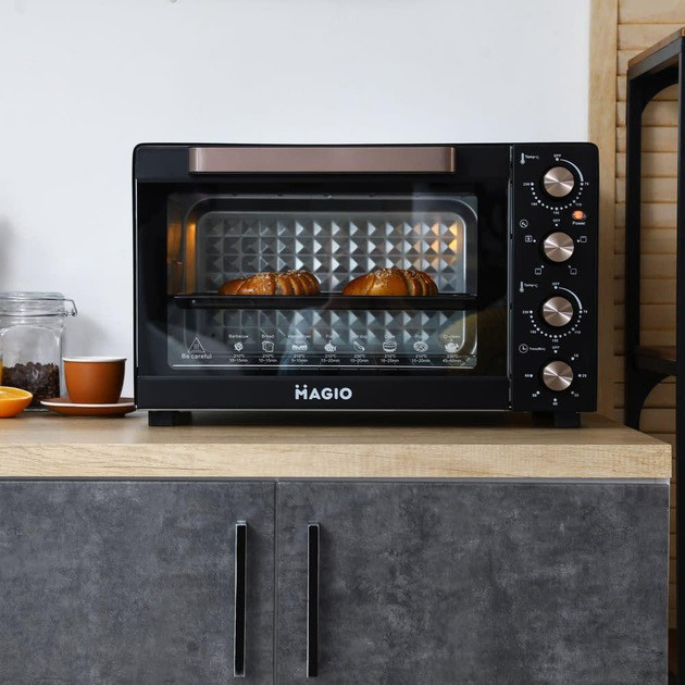 Духовка електрична настільна з грилем Magio MG-251 45 л, BZ-335 Електродуховки настільні (ID ...