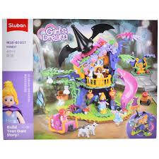 Конструктор Sluban Розовая серия Дом волшебницы 435 деталей (M38-B1057 ...