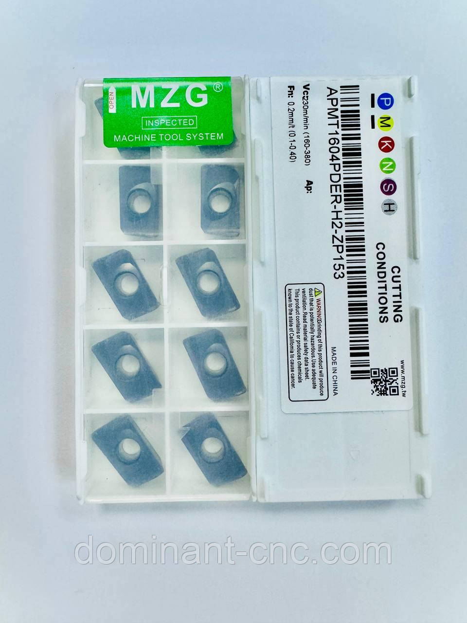 Твердосплавна пластина MZG APMT1604PDER-H2 ZP153: продаж, ціна у Білій ...