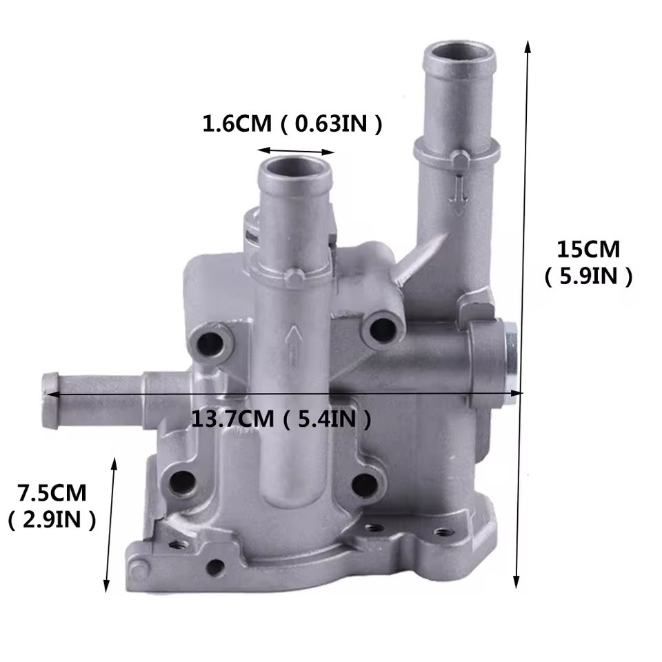 Корпус термостата 1.6 1.8 55353311 Новий Опель Інсигенія Вігна Астра ...