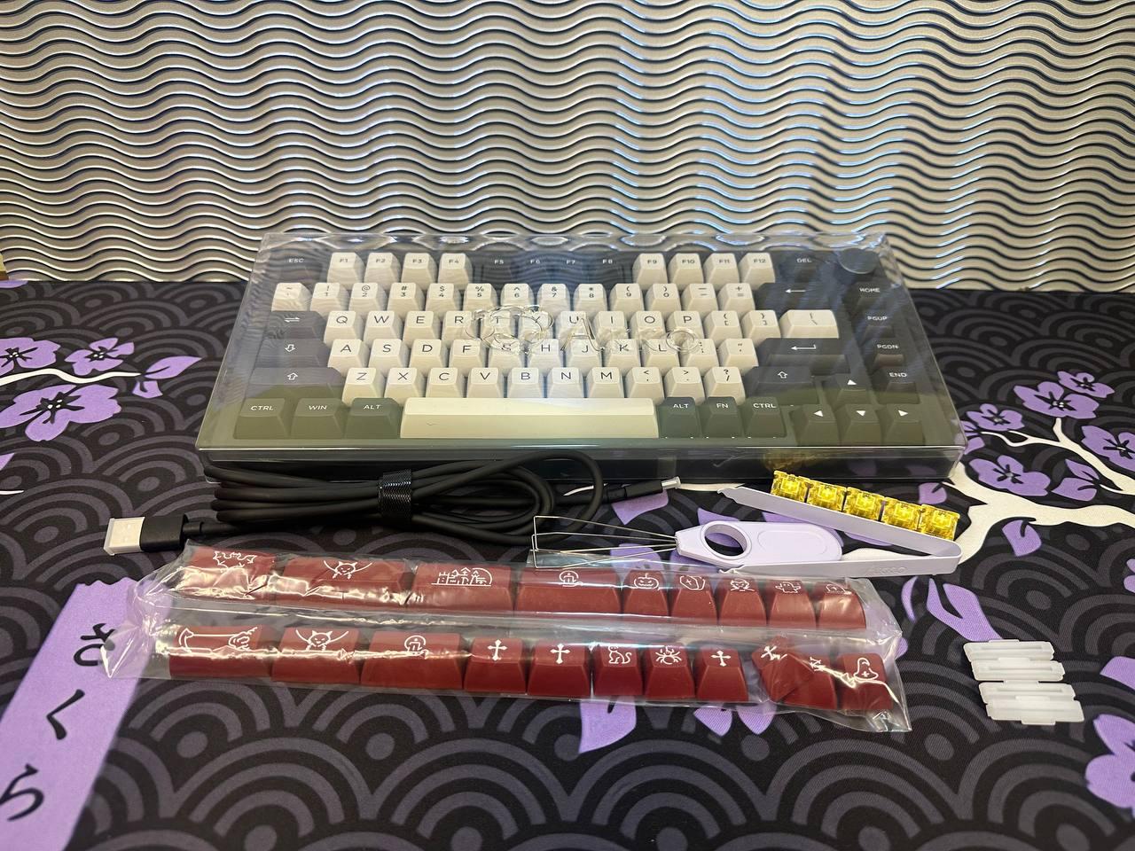 Нові клавіатури Akko 5075b Plus V3 pro на жовтих світчах (ID#2278264458 ...