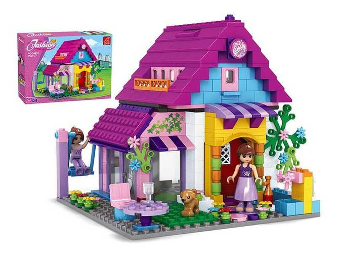 Конструктор AUSINI "Загородний дім" 473 деталі для дітей та дорослих ...